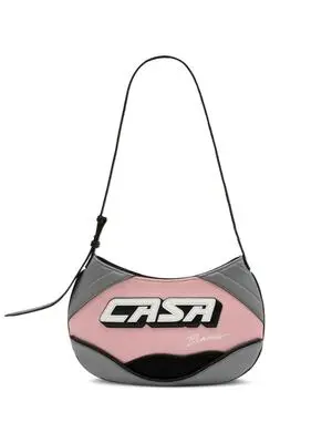 Casablanca Slim Biker Crossbody Bag - Multicolor
