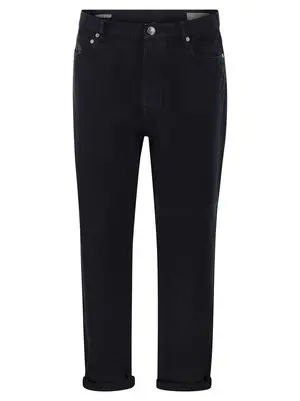 Brunello Cucinelli Five-pocket Cotton Jeans With A Contemporary Silhouette - Multicolor