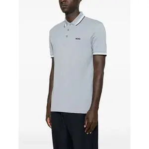 BOSS Grey Polo Shirts