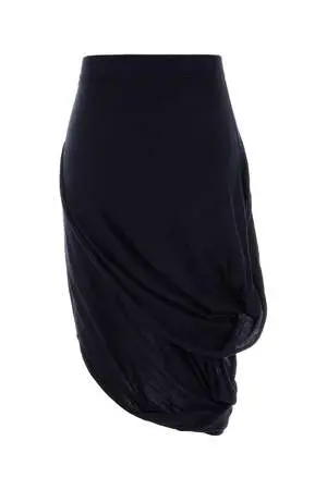 Loewe Dark Wool Blend Skirt