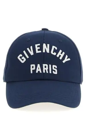 Givenchy Logo Embroidery Cap - Blue