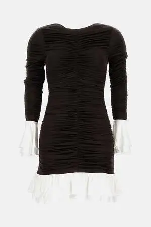 ROTATE BY BIRGER CHRISTENSEN Mini Ruched Dress - Multicolor