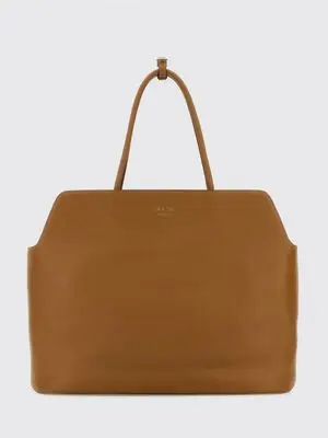 Prada Leather Shopping Bag - Brown