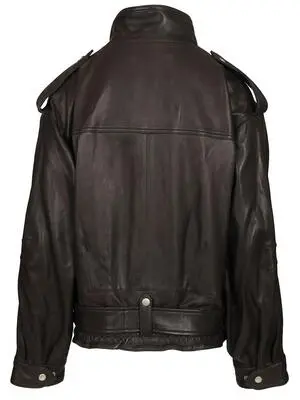 Isabel Marant Étoile Farza-gb Leather Jacket - Black