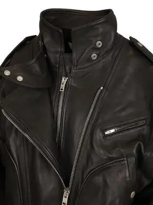 Isabel Marant Étoile Farza-gb Leather Jacket - Black