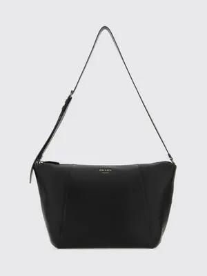 Prada Leather Shoulder Bag - Black