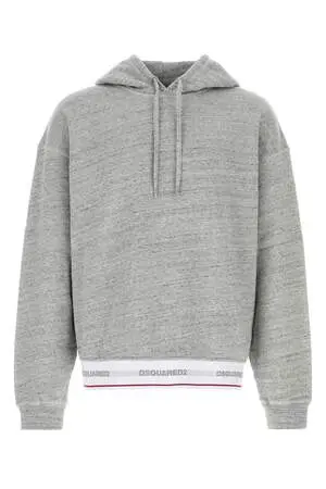 Dsquared2 Cotton Oversize Sweatshirt - Gray