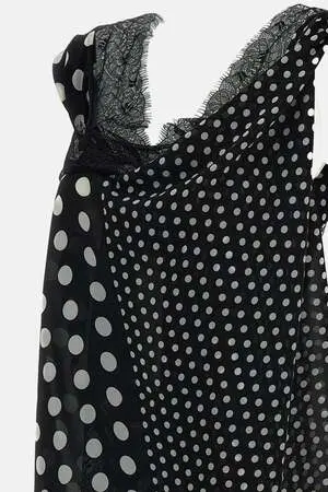 Junya Watanabe Polka Dot Sleeveless Top