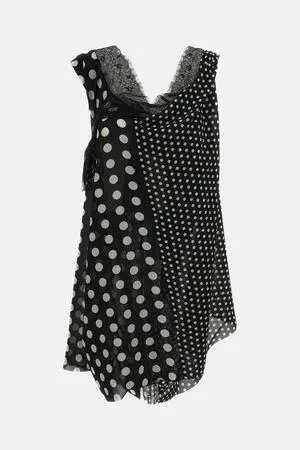 Junya Watanabe Polka Dot Sleeveless Top - Multicolor