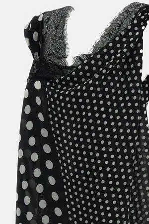 Junya Watanabe Polka Dot Sleeveless Top - Multicolor