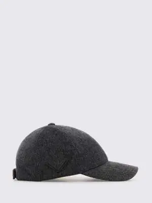 Prada Wool Flannel Hat - Gray