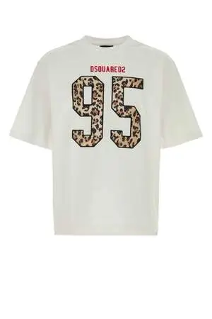 Dsquared2 Cotton Oversize T-shirt - White