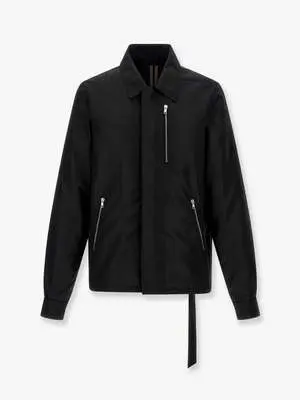 Rick Owens Recycled Nylon Jacket With Padding - Black