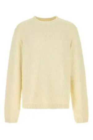 Séfr Ivory Cotton Blend Oversize Odilon Sweater - White