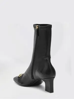 Gucci Signora Stretch Leather Ankle Boots