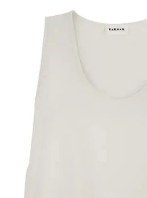P.a.r.o.s.h Sleeveless Round Neck Top