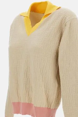 Fendi Color Block Ff T-shirt