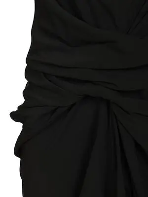 Rick Owens Long Draped Cady Dress