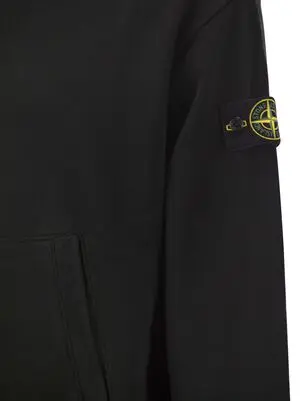 Stone Island Oversized Hoodie With Raglan Sleeves