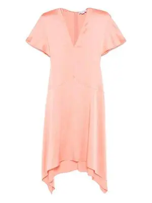 Stella McCartney Asymmetrical V-neck Midi Dress