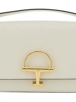 Gucci Leather Shoulder Bag - White