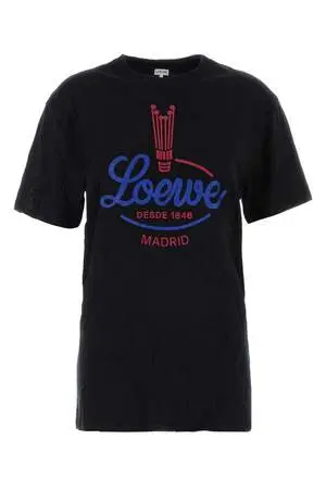 Loewe Jersey T-shirt - Black