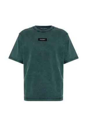 Dolce & Gabbana Short-sleeved T-shirt - Green