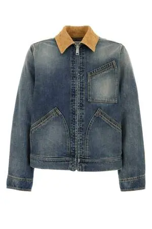 Alexander McQueen Denim Jacket - Blue
