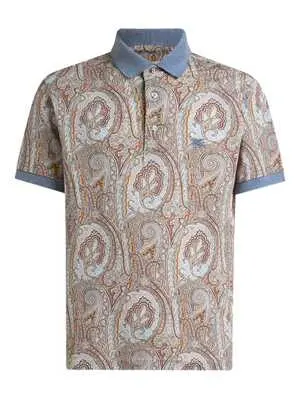 Etro Piqué Polo - Multicolor