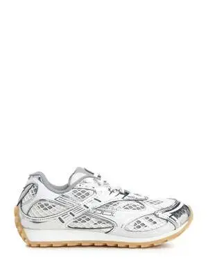 Bottega Veneta Orbit Sneaker - Silver