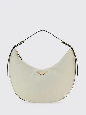 Prada Arqui¨ Leather Hobo Bag - White