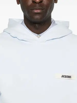 Jacquemus Logo Hoodie - Blue