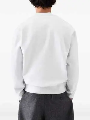Jacquemus Crewneck Sweatshirt With Logo And Patch