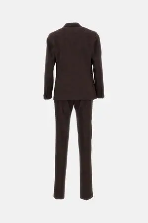 Tagliatore Montecarlo Linen Blended Suit - Multicolor