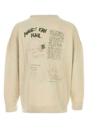 Our Legacy Sand Cotton Blend Sweatshirt