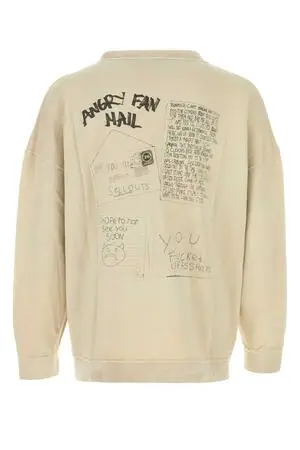 Our Legacy Sand Cotton Blend Sweatshirt - Brown