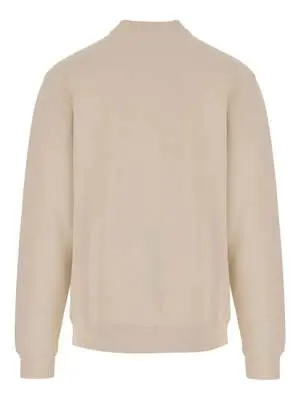Jacquemus Grosgrain Logo Plaque Sweatshirt - Brown