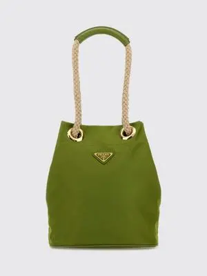 Prada Mariner Re-nylon Bucket Bag - Green