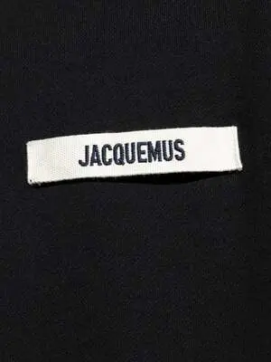 Jacquemus Cotton Hoodie - Black