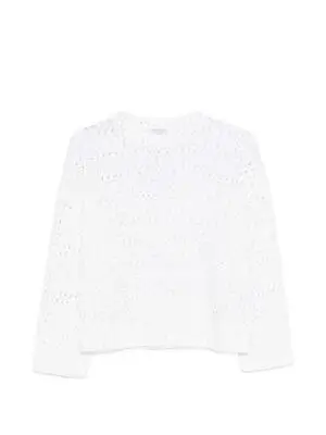 Women's Brunello Cucinelli White Sweaters