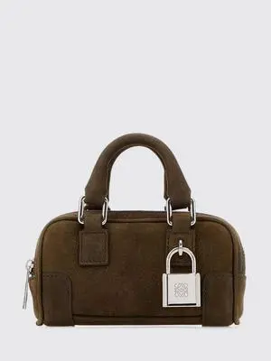 Loewe Loewe Women Amazona Nubuck Bag Loewe Gray