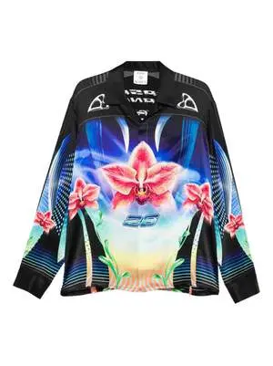Casablanca Orchid Racer Shirt