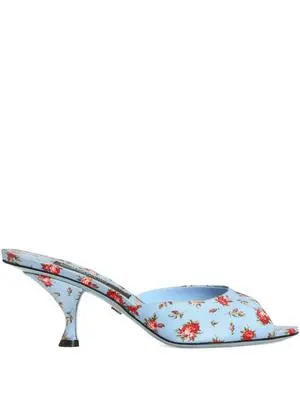 Dolce & Gabbana Printed Mules Clogs For Women