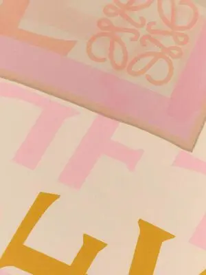 Loewe Printed Silk Scarf