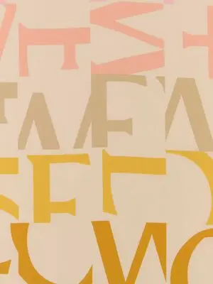 Loewe Printed Silk Scarf - Pink