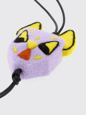 Loewe Multicolor Felt Cat Keychain