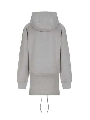Attico American Fleece Mini Dress - Gray