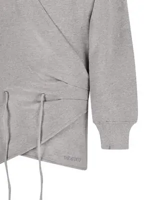 Attico American Fleece Mini Dress - Gray