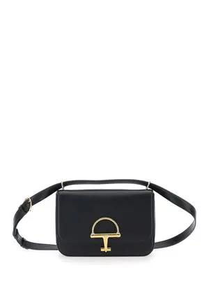 Gucci Siena Small' Shoulder Bag With Claw On The Front In Leather - Black