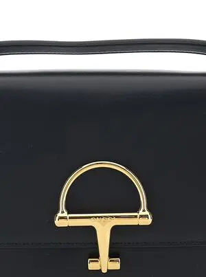 Gucci Leather Shoulder Bag - Black